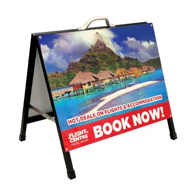 Metal Faced Solid A-Frames - The Banner Crew