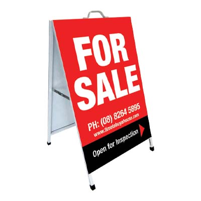 Metal Faced Solid A-Frames - The Banner Crew